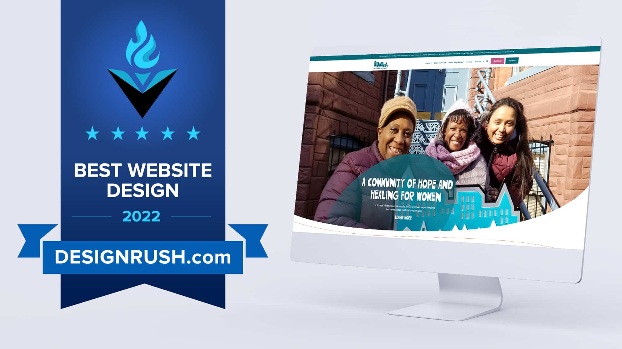 N Street Village Ranked #1 Community Website Design | Sabra Creative
